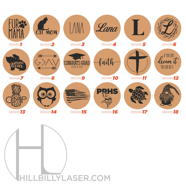 Tassel Keychain - Hillbilly Laser